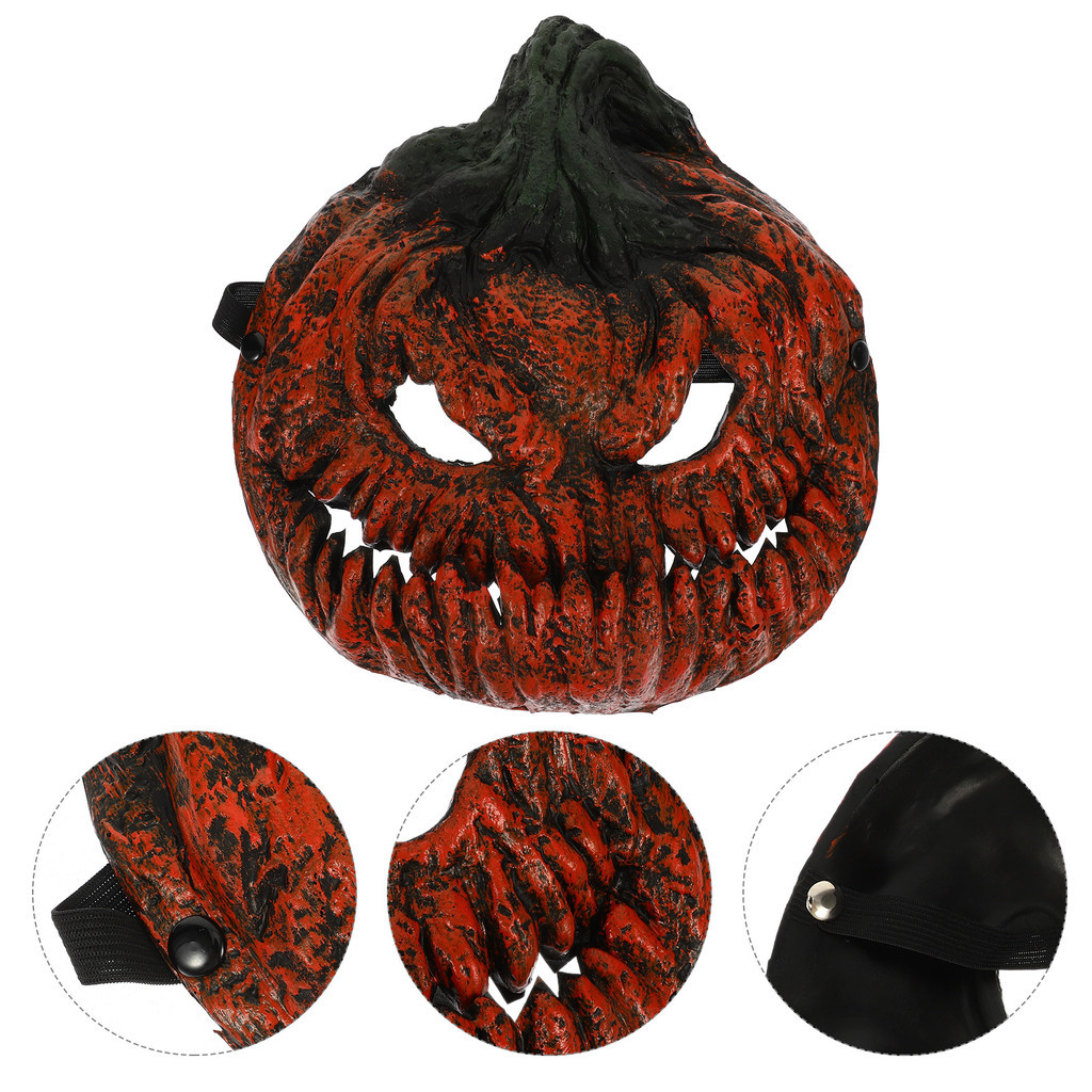 Pumpkin Mask Halloween Masks Decorative Cosplay Props Party The Costume ...