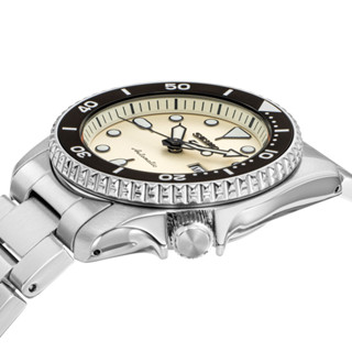 Seiko 5 Sports 38mm SKX Mid-Sized Cream Dial Automatic Watch SRPK31 ...