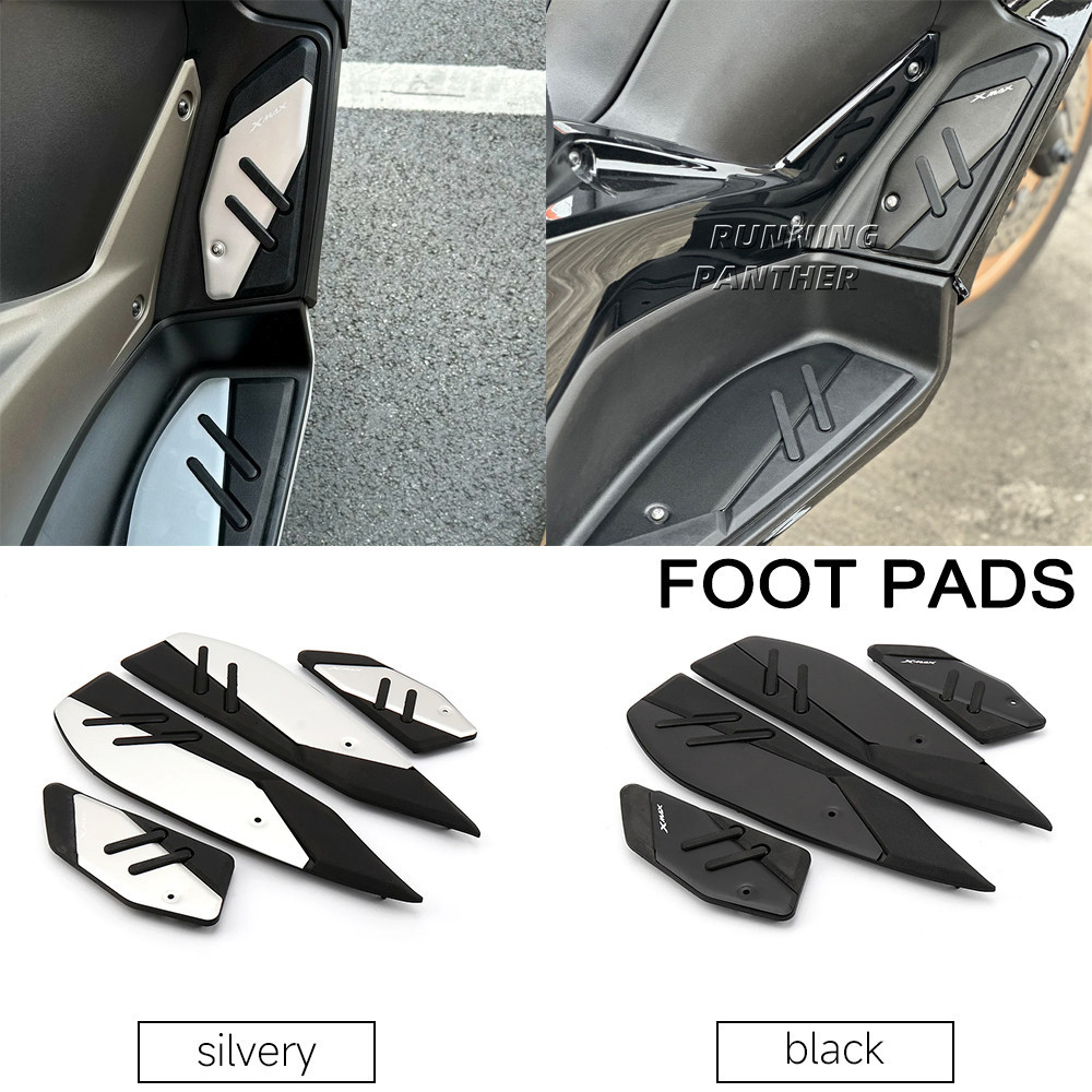 ☝XMAX 2023 Foot Pegs Motorcycle Skidproof Pedal Footrest Footpads For ...