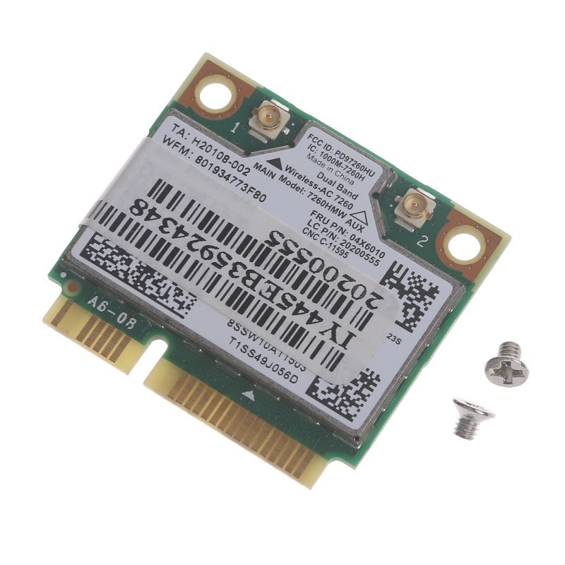 -7260 7260HMW Half Mini PCIe PCI-express Wireless-AC WIFI WLAN ...