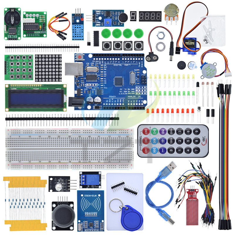 ⊰TZT RFID Starter Kit for Arduino UNO R3 Upgraded Version Learning Suite With Retail Box electrh ...