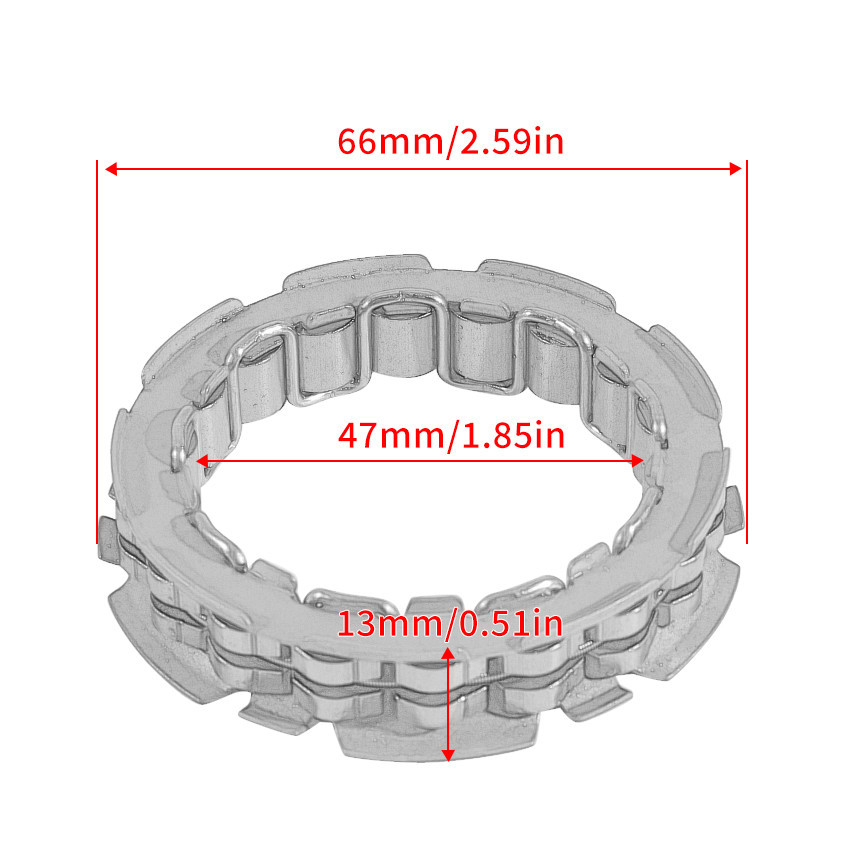 Starter Motor One Way Clutch Parts For Bajaj Pulsar NS200 (BS6) RS200 ...