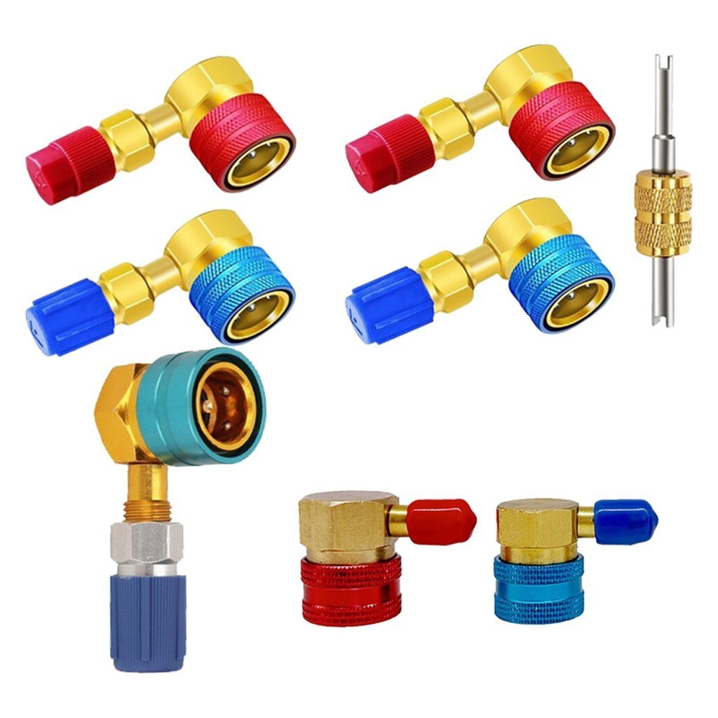 Car AC R134A R1234yf Quick Coupler R134A Adapter Fittings for AC ...