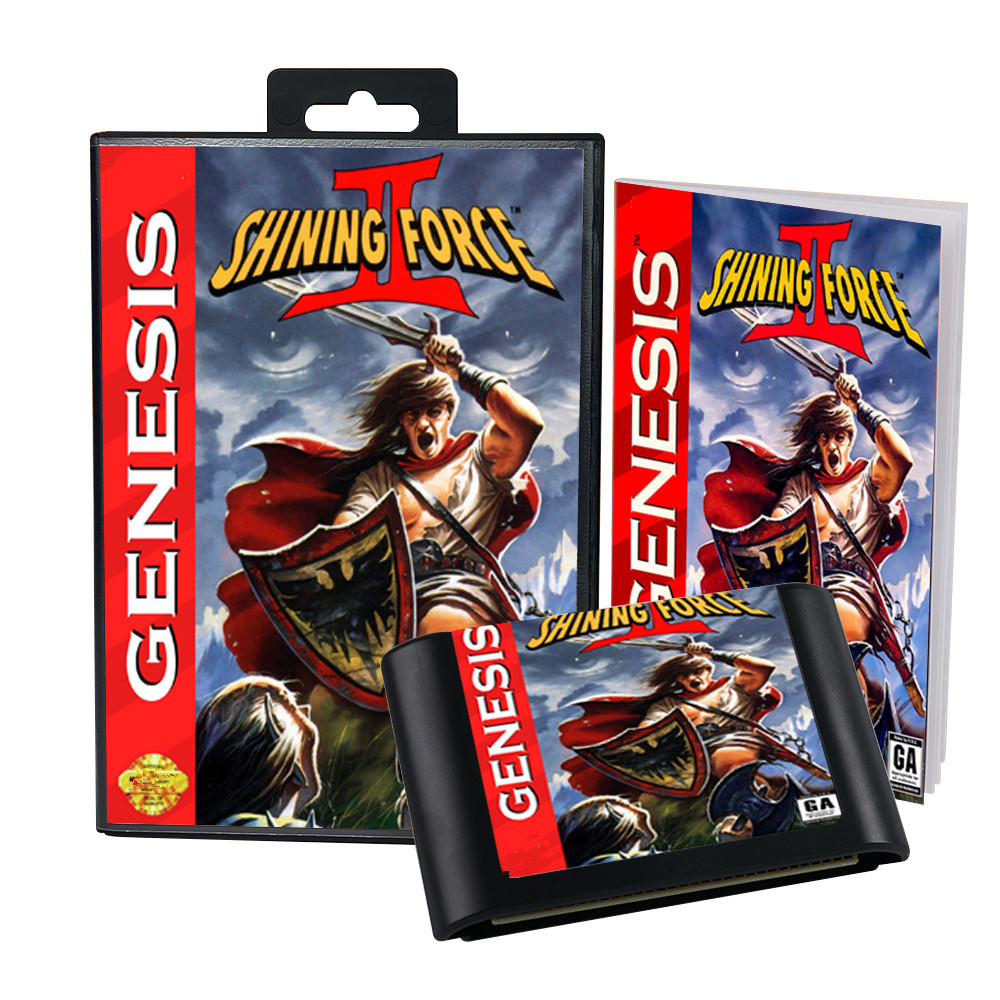 ღShining Force 2 USA EUR Game for SEGA Mega Drive Genesis 16 bit ...
