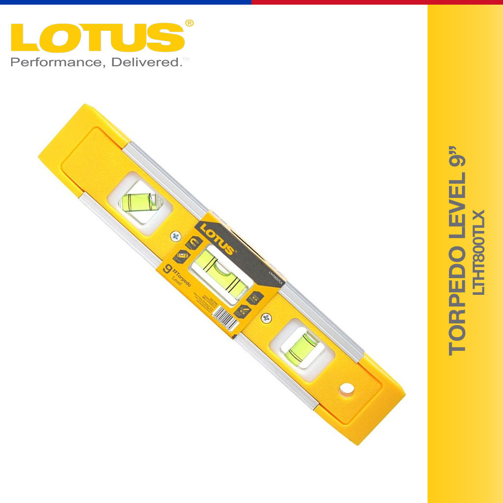 Lotus Torpedo Level 9" | LTHT800TLX - Leveling Tools | Shopee Philippines
