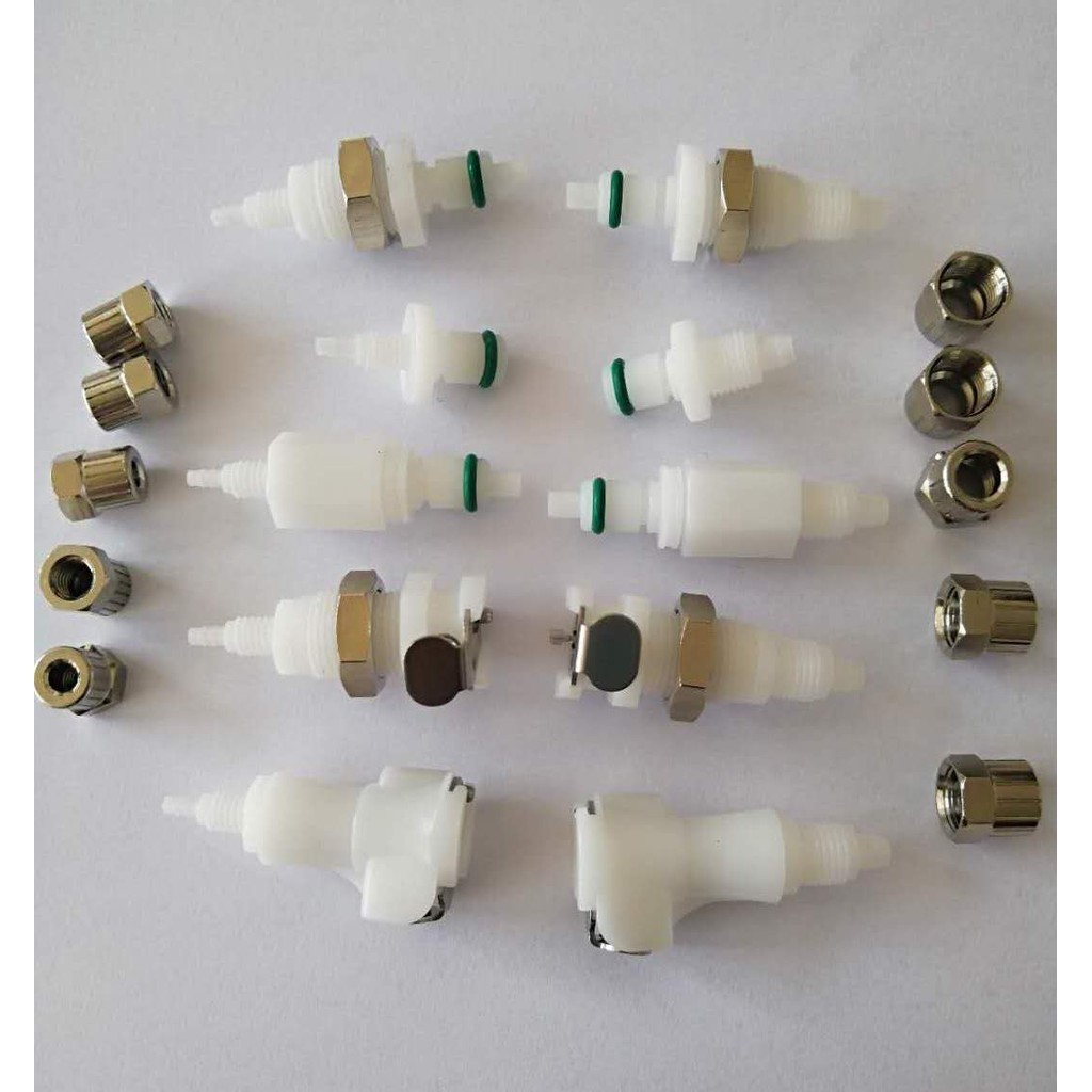 ️Quick Connector Globe Valve Barb CPC Type Quick-Disconnect Hose Barb ...