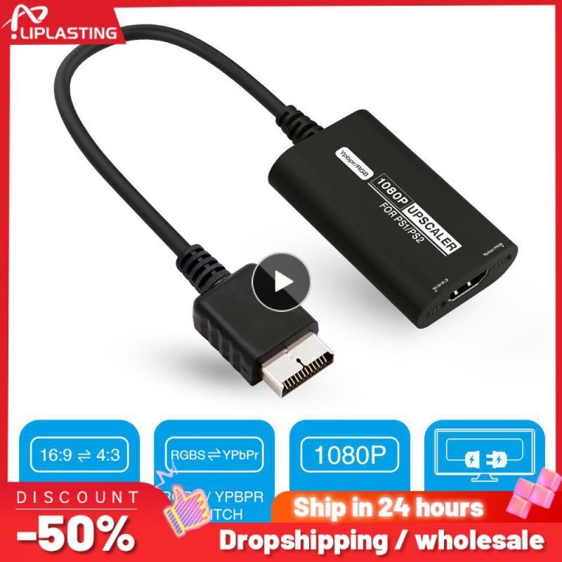~RetroScaler RGBS YPbPr Upscaler 1080P Converter Adapter Classic PS1 PS ...