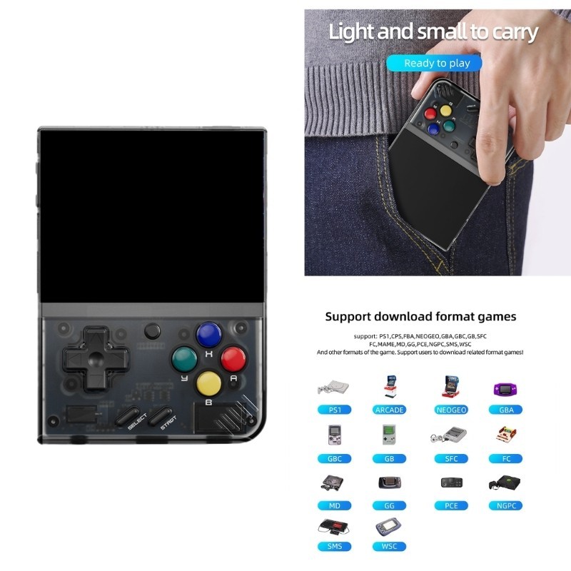 Portable Compact Handheld Gaming Console with RPG Games Enjoy Immersive ...