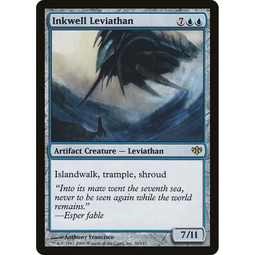 Inkwell Leviathan (CON) #30 - Moderately Played - Magic the Gathering ...