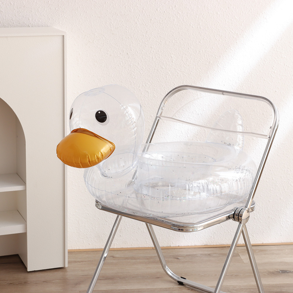 Transparent Duck Float Ring Multifunctional Clear Duck Float Boat ...