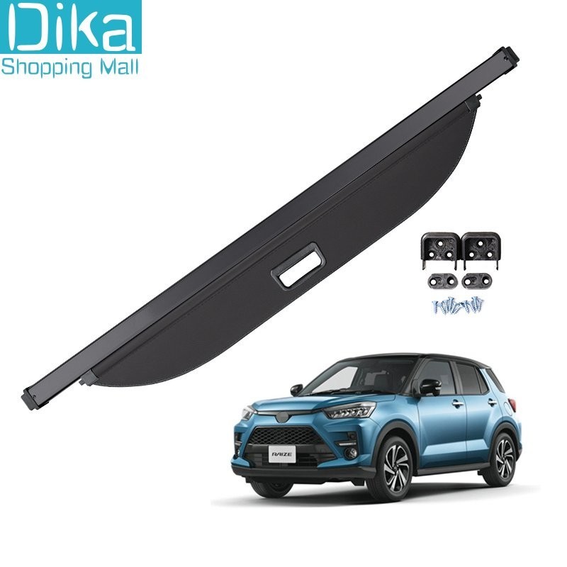 DIKA Trunk Retractable Cargo Cover For Toyota RAIZE Parcel Rack ...