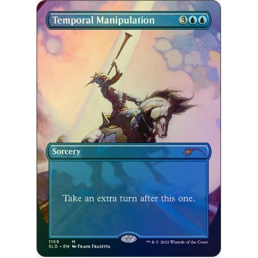 Mtg Proxy Card Temporal Manipulation Foil Secret Lair Drop Sld Shopee Philippines 