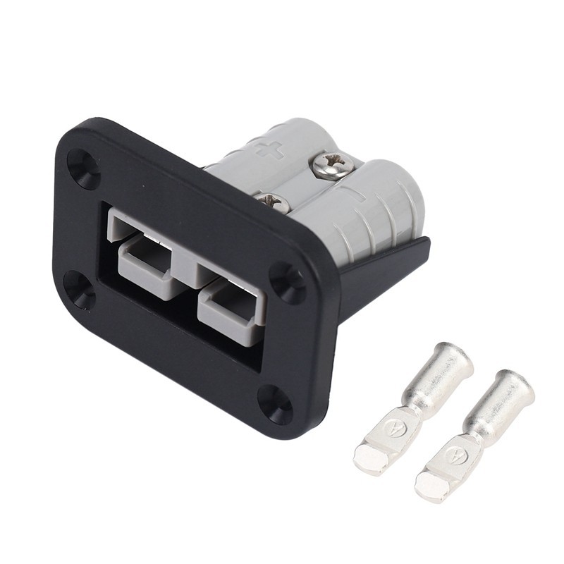 ⓞ20X Flush Mount 50 Amp Anderson Plug Mounting Bracket Panel Cover For ...