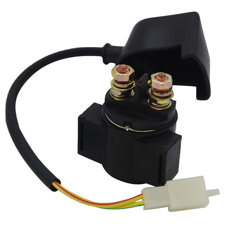 ☈GY6 50 125 150CC Ignition Coil Starter Relay For Scooter ATV Moped Go ...