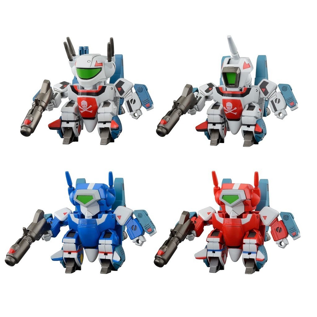 BANDAI SD Macross Valkyrie Special Set ② VF-1J Super Pack / Hikaru, Max ...