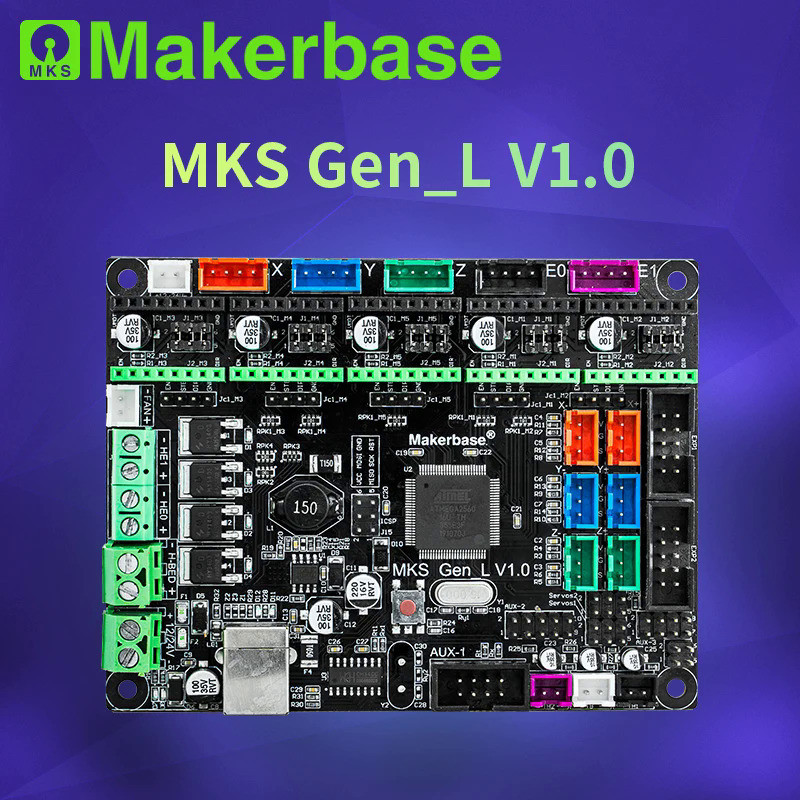 Makerbase MKS Gen_L V1.0 3D Printer Parts Control Board patible with ...