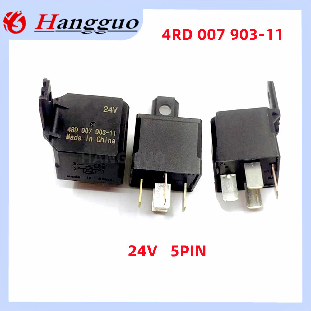 ♥1-5PCS/Lot Original 4RD 007 903-11 24V 5-pin automobile relay For ...