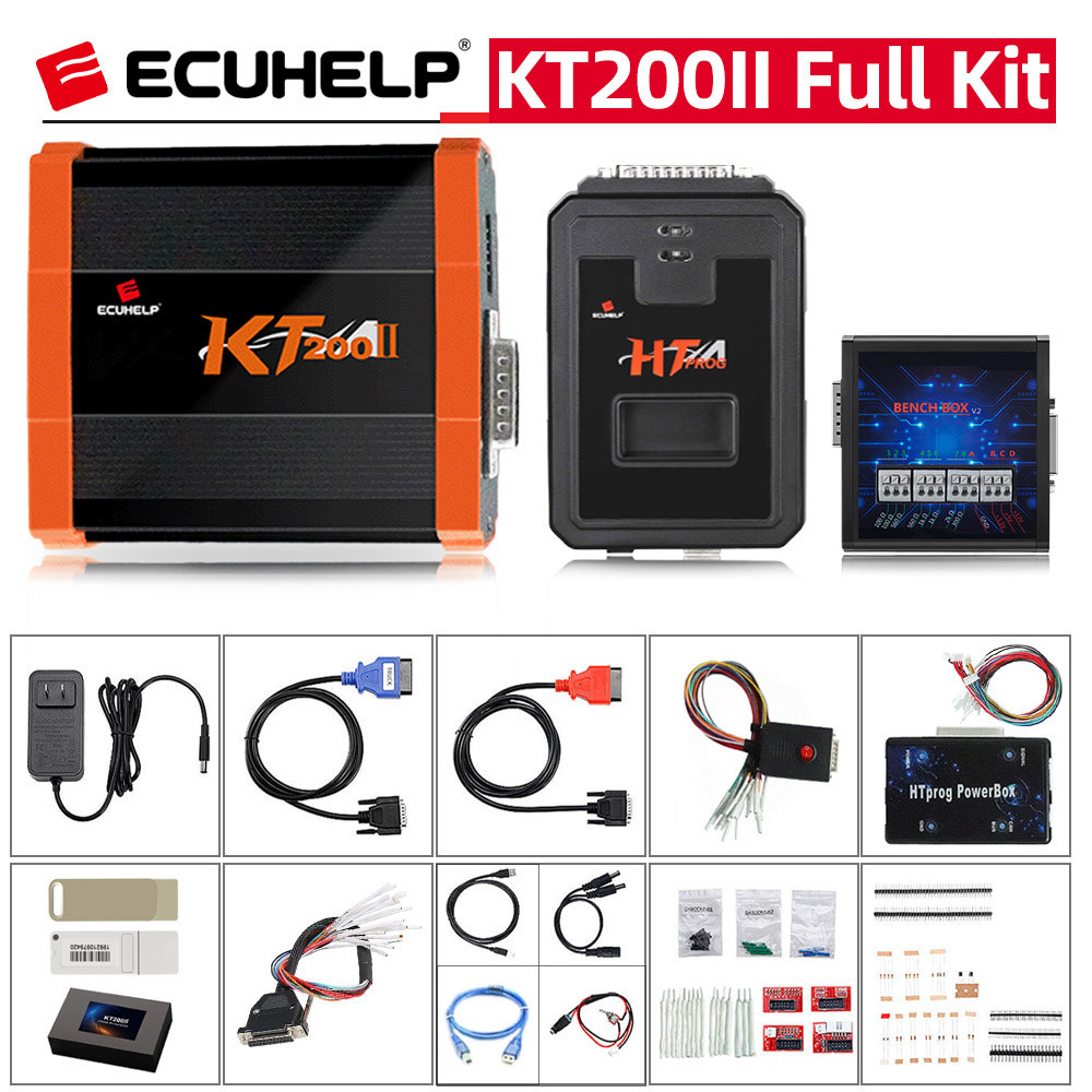 【ECUHELP KT200II ECU TCU Programmer Full Version with Offline ...