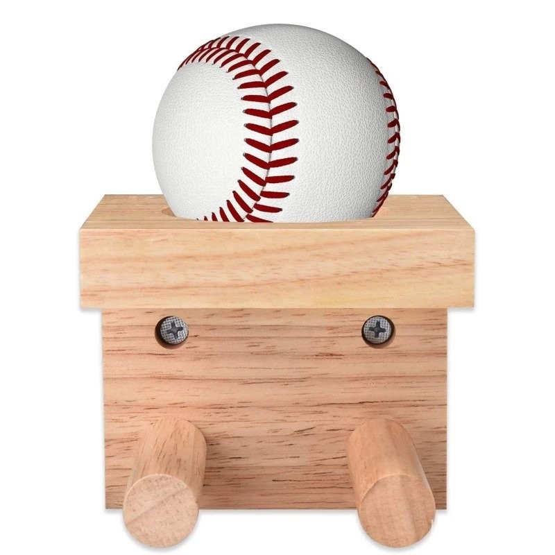 Baseball Bat Wall Mount Bat Rack Display Wall Holder Brackets Hanger ...