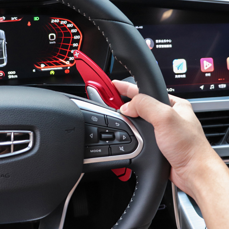 ☻Car Steering Wheel Shifter Extension Shift Paddles for Geely Coolray ...