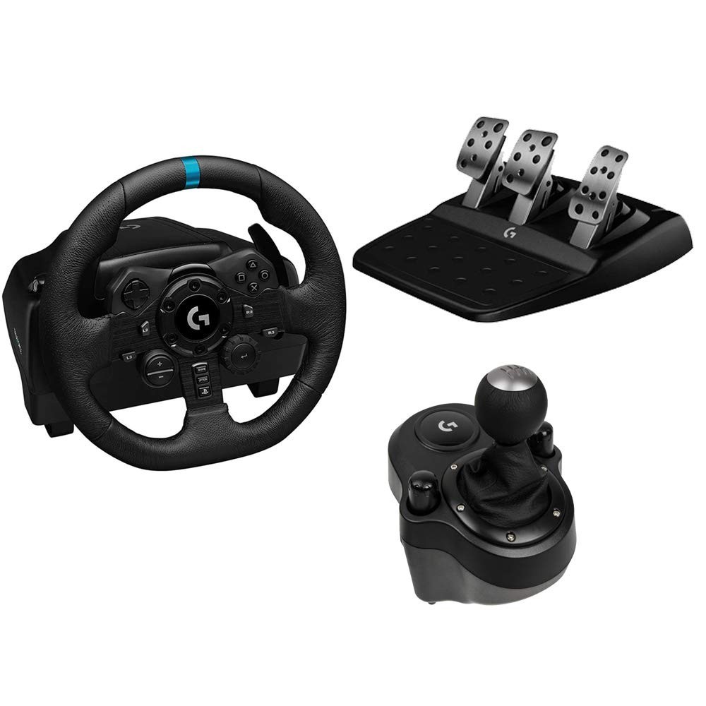 Authentic Logitech G923 Driving TureForce Feedback Racing Wheel ...