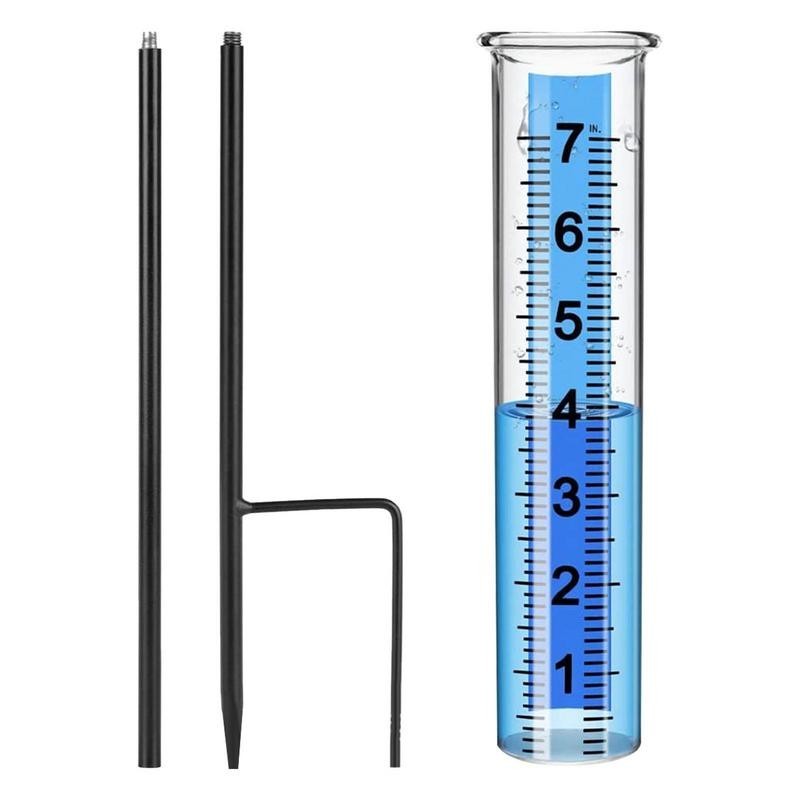 Rain Gauge Lawn Rain Measure Gauge Rain Water Meter Measuring Tool Non ...