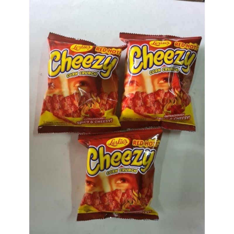 3 pcs Cheezy Red hot Corn Crunch | Shopee Philippines