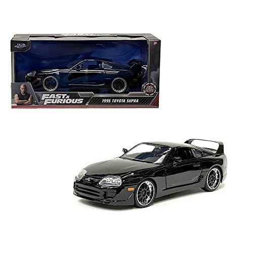 JADA TOYS JADA TOYS 1/24 Fast and Furious Toyota Supra 1995 Black FAST ...
