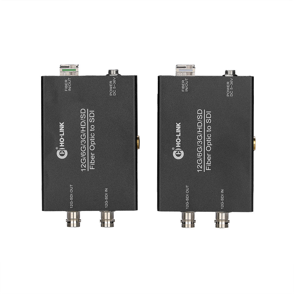 ☭Mini Bidirectional 4K SDI Fiber Extender 12G Micro Bi-Directional SDI ...