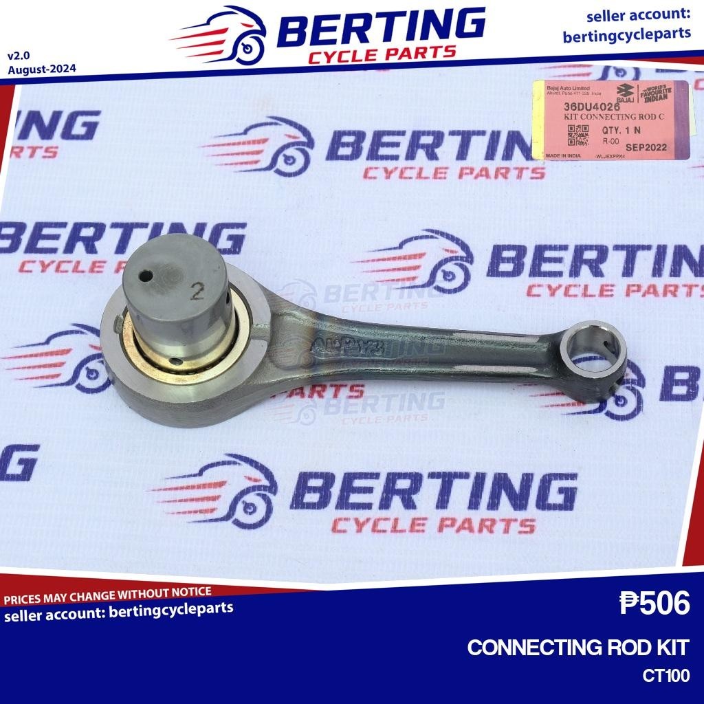 CONNECTING ROD KIT CT100 Genuine 36DU4026 | Shopee Philippines