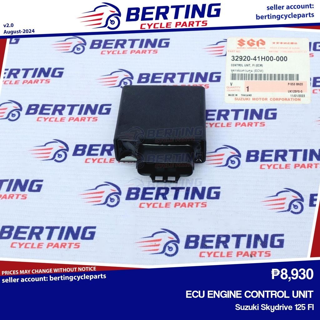 SGP ECU ENGINE CONTROL UNIT Suzuki Skydrive 125 FI Genuine 32920-41H00-000 | Shopee Philippines