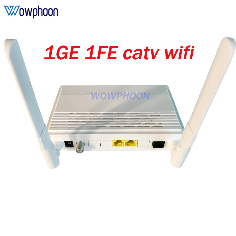 【EPON ONU HUR3009ER ONT Modem, FTTH Terminal Router, SC APC, 1GE, 1FE ...
