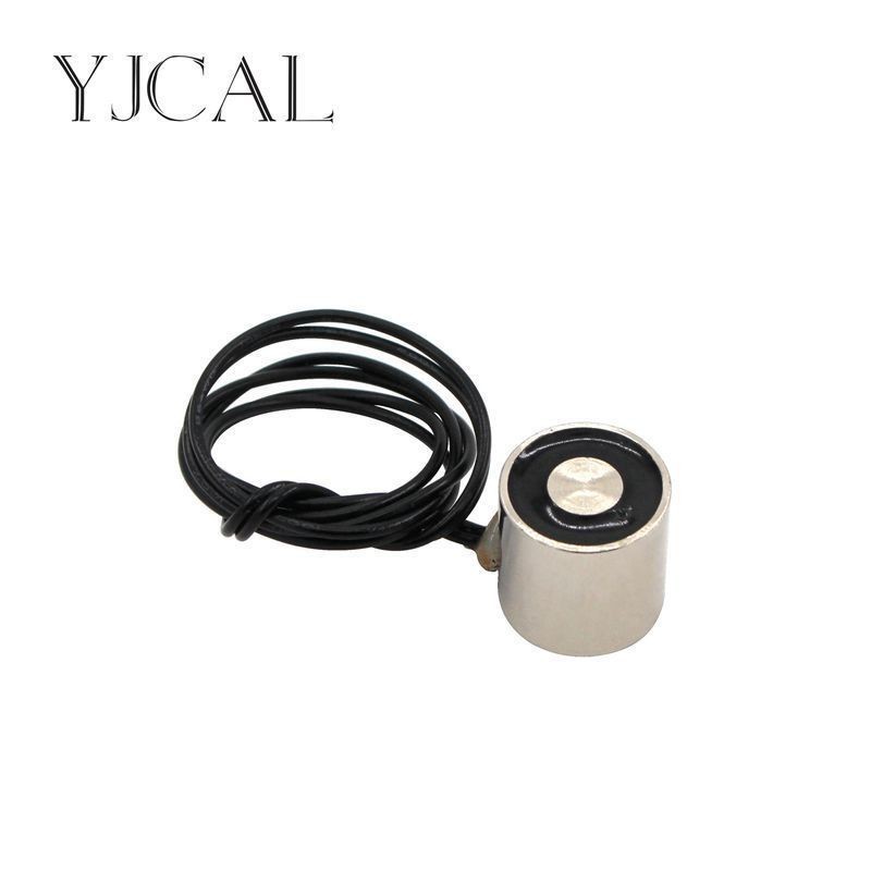 유YJ- 16/25 DC 12V 24V Circular Micro Holding Electric Magnet Lifting ...