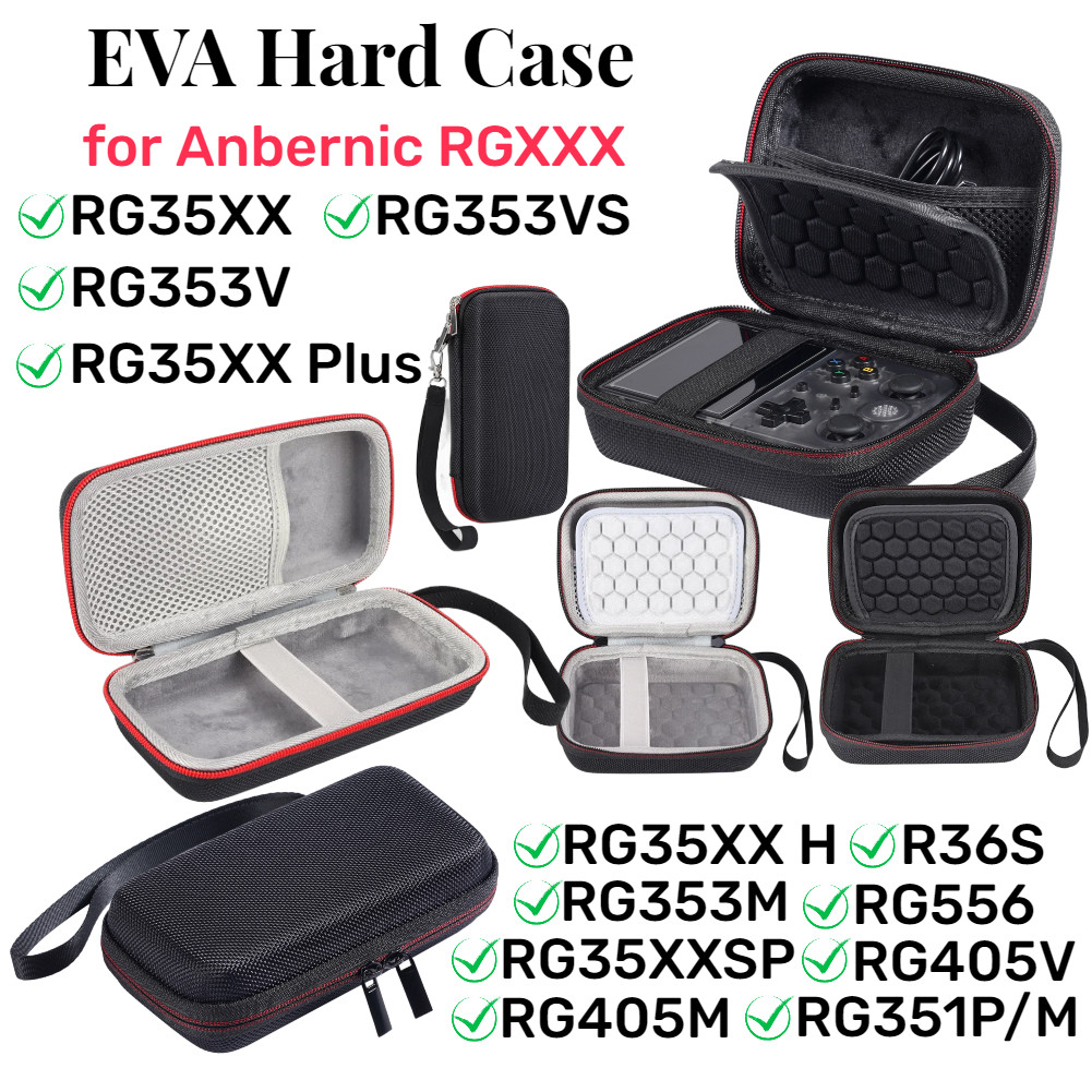 ️EVA Protective Case for Anbernic RG35XX H RG556 rg35xxsp R36S for ...