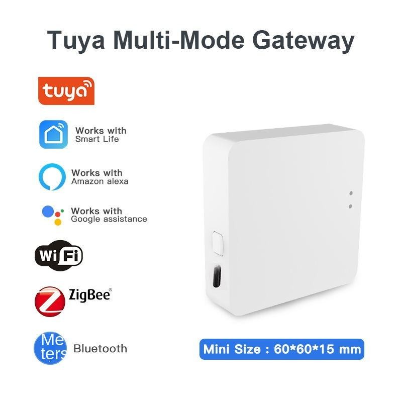 Tuya Smart Gateway Hub Multi-model Gateway Smart Home Bridge WiFi Bluetooth ZigBee 3.0 APP ...