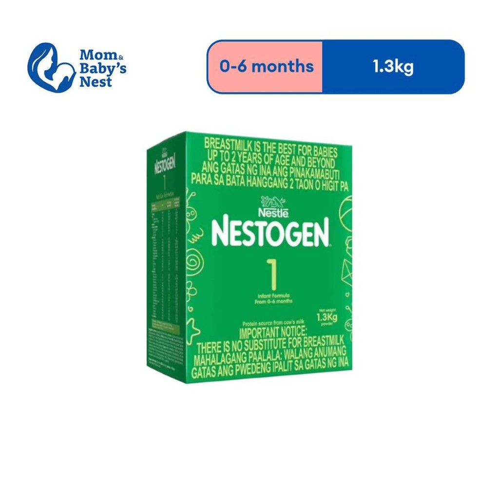 NESTOGEN 1 Infant Formula For 0-6 Months 1.3kg | Shopee Philippines