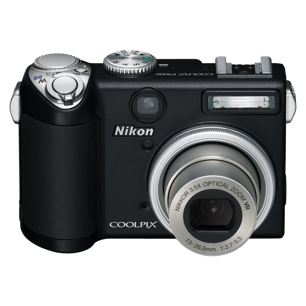 [ Used Camera from Japan ] Nikon Digital Camera COOLPIX P5000 Black 10 ...