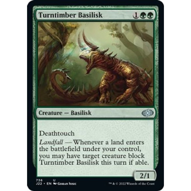 Turntimber Basilisk - Magic The Gathering (MTG) | Shopee Philippines