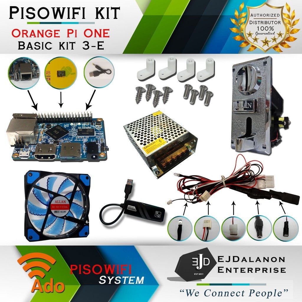 Neonds Piso Wi-Fi Kit Orange Pi One Ado Lite System with Lifetime ...