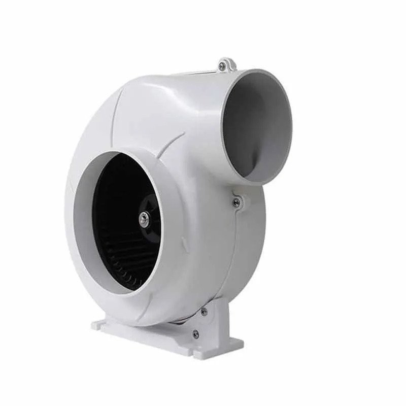 DC yacht exhaust fan 12V 24V Kitchen bathroom Pipe Ducted Fan Extractor ...