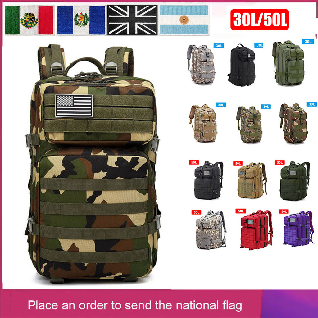 【Multifunctional Bag Military Backpack 30L/50L Tactical Men Backpack ...