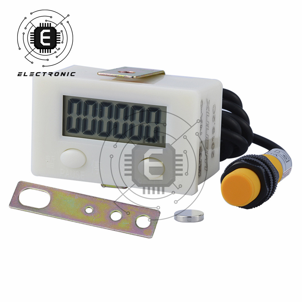 ☢5/6 Digit Electronic Digital Display Counter Proximity Industrial ...