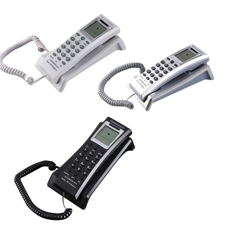 ️Landline Telephone Corded Phone Wall Mountable Telephone Mini Size ...