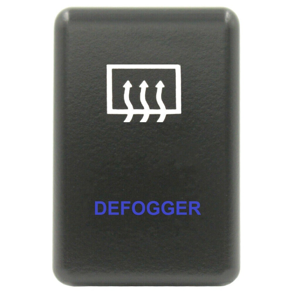 12V Isuzu Push Button Switch DEFOGGER SYMBOL Blue LED On/Off for Isuzu ...