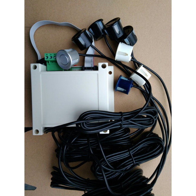 ☁Eight Channel Serial Port Ultrasonic AGV Robot Waterproof Ranging and ...