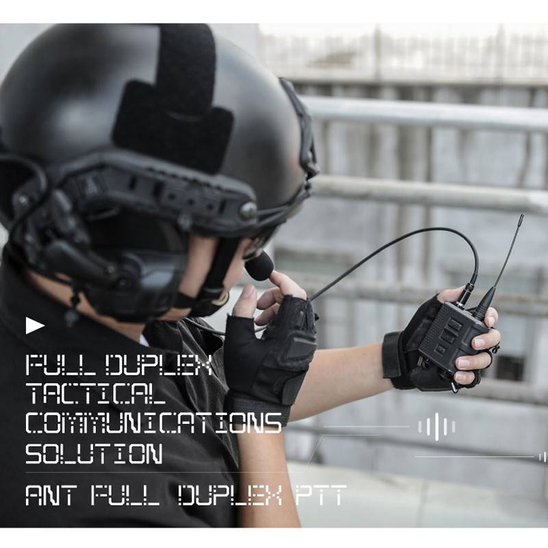 ☂New 2024 FCS ANT Tactical FullDuplex Raido System with PTT AMP ...
