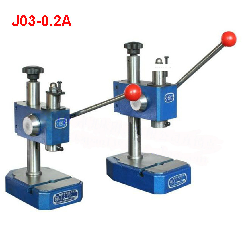 ⋚J03-0.2A precision manual press / hand pull punch,Maximum clamping ...