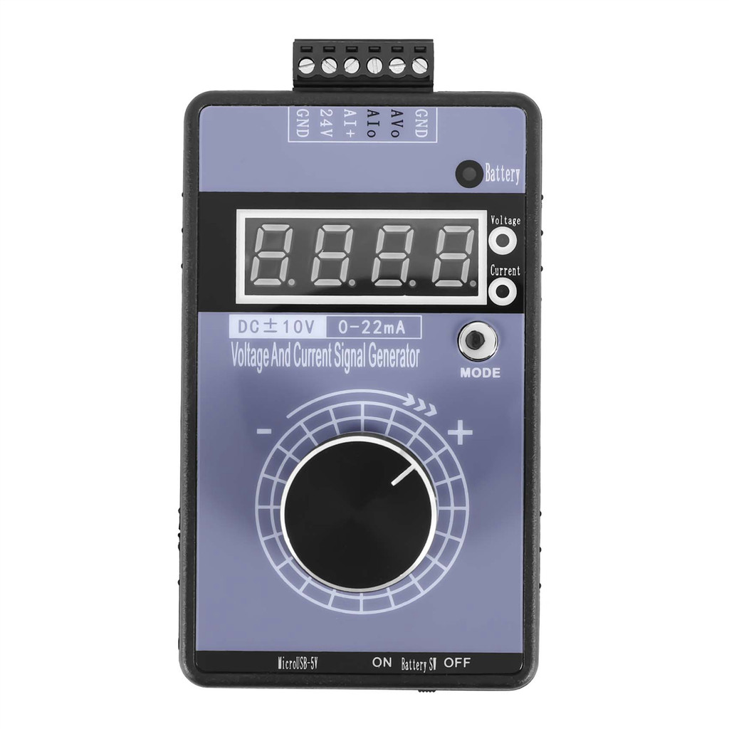 웃Precision 4-20MA Current Voltage Signal Generator, Analog Simulator for PLC and Panel Debuggin ...