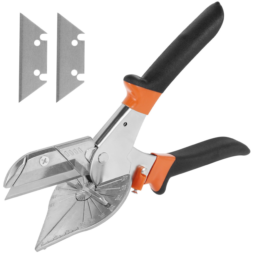 ☁Angle Shear 45-135 Degree Miter Cutter Hand Shear Mitre Scissor Siding ...