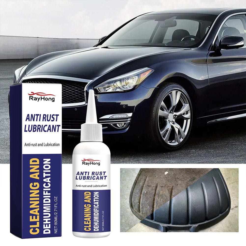⚕80ml Car Anti Rust Lubricant Metal Paint Clean Gear Effective ...